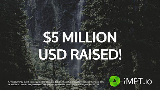 Duurzame crypto IMPT haalt miljoenen op tijdens pre-sale