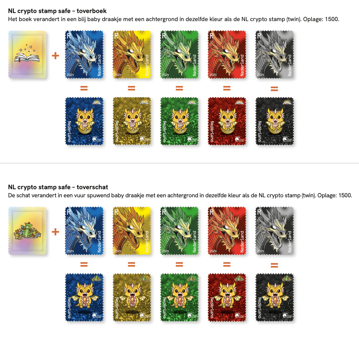 PostNL zet volgende stap in crypto met zeldzame nieuwe NL crypto stamp safe