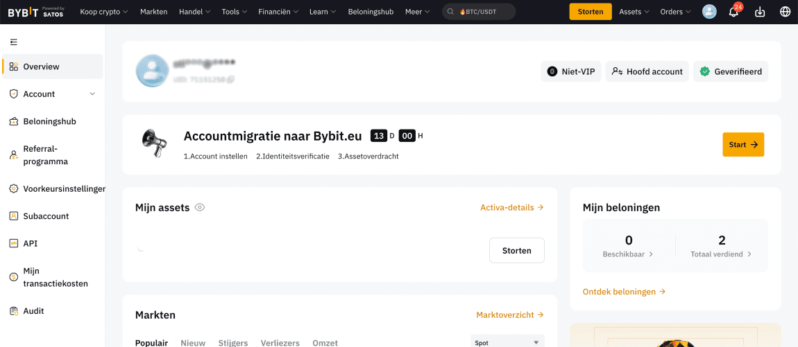 Stappenplan: Alle Nederlandse Bybit accounts verhuizen – dit moet je doen